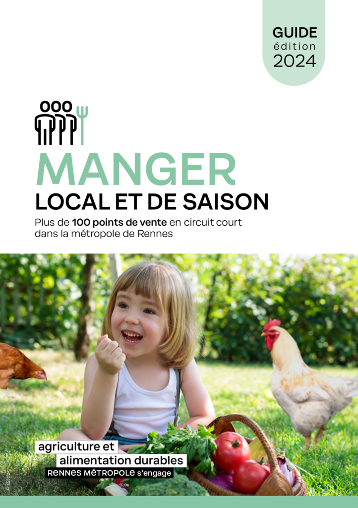 Le guide "Manger local et de saison" est disponible à la mairie - Pont-Péan